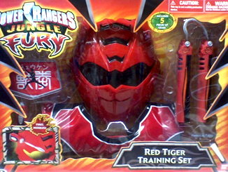 Power Rangers Jungle Fury Red Ranger Jungle Master Mode Toy
