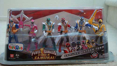 Blue Power Ranger Samurai Toy